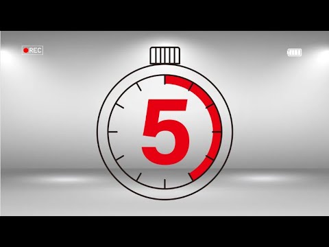 5 Seconds Timer Countdown With Voice Youtube