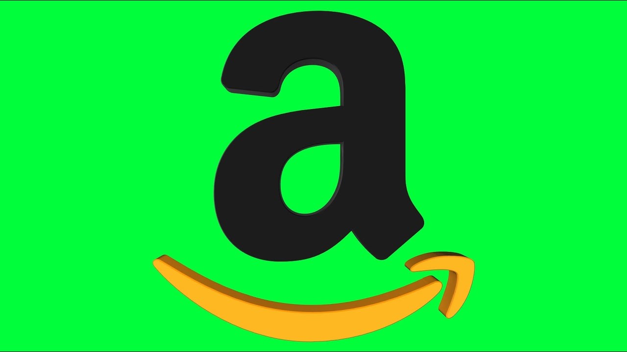 Amazon Icon Green Screen Logo Loop Chroma Animation Youtube