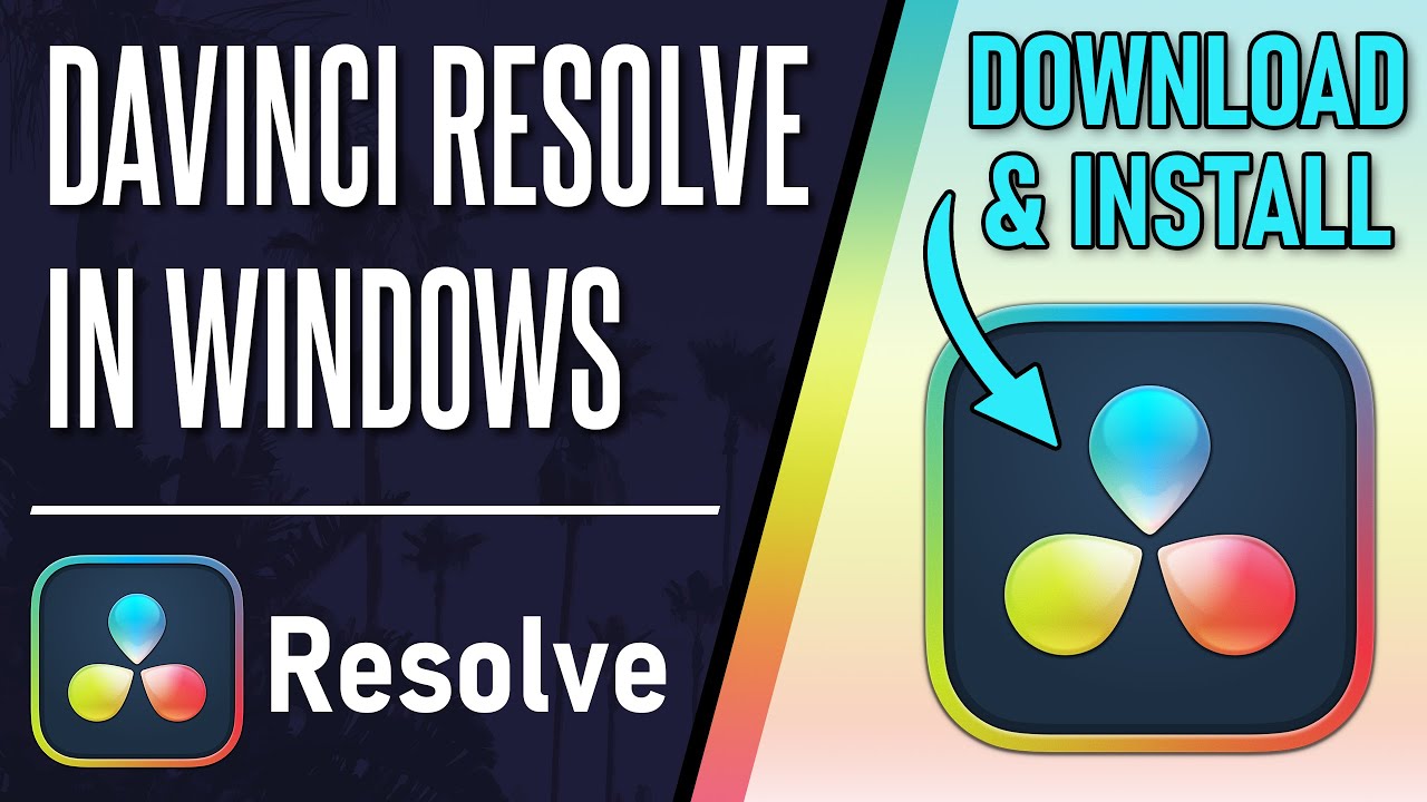 How To Download Install Davinci Resolve On Windows 10 11 Free Youtube