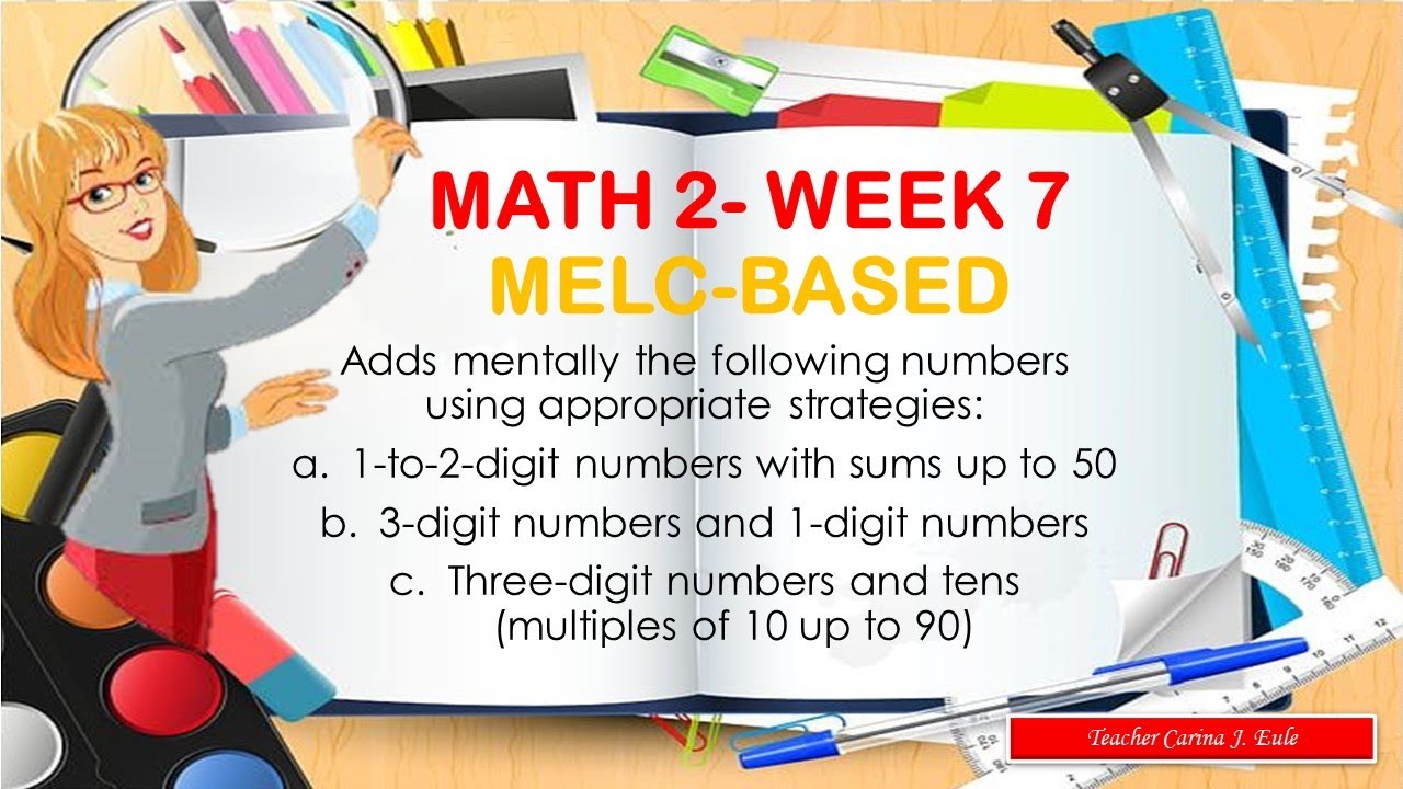 Mathematics 2 Week 7 Video Lesson Youtube