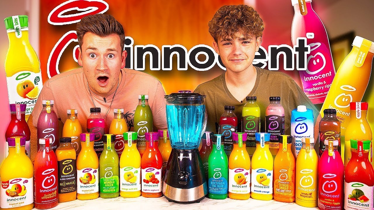 Brothers Taste And Blend Every Flavour Of Innocent Drinks Youtube