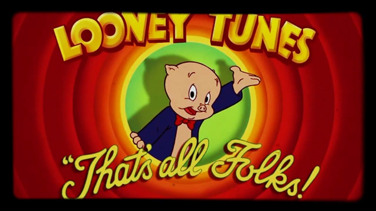 New Porky Pig Says That S All Folks With His Original Voice Youtube