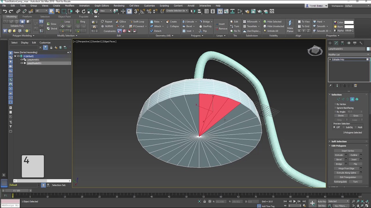 Modeling Ribbon 3ds Max Getting Started Lesson 14 Spline Modeling