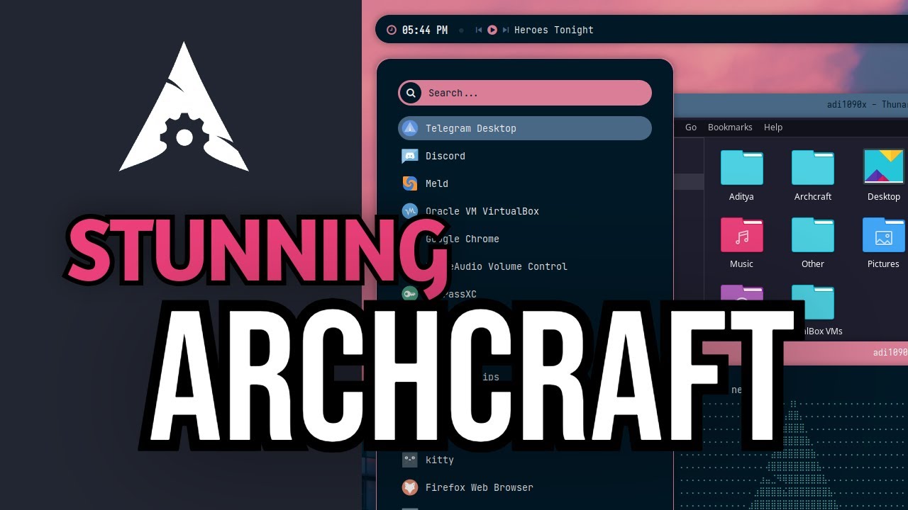 Archcraft Arch Linux Easy Beautiful Openbox Xfce Youtube