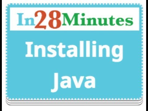 1 Installing Java Jdk Youtube