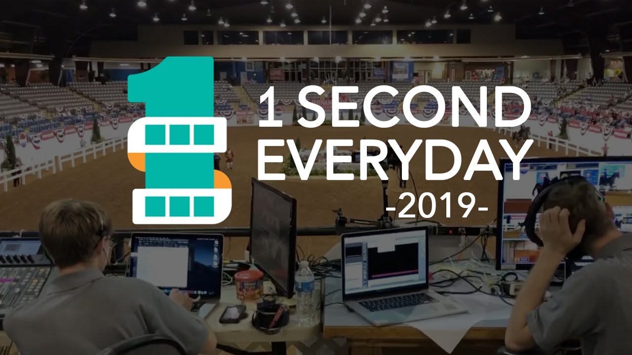 2019 Recap 1 Second Everyday Youtube
