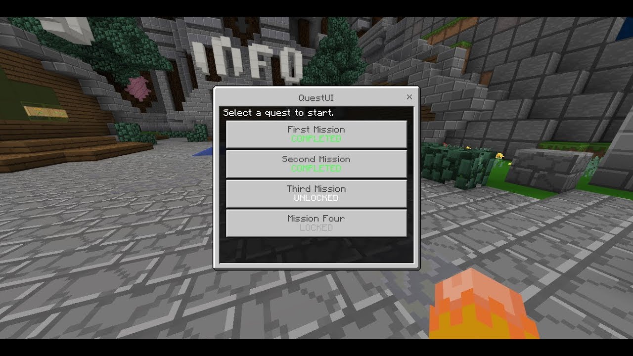 Plugin Quest In Ui For Pocketmine 1 14 1 16 Youtube