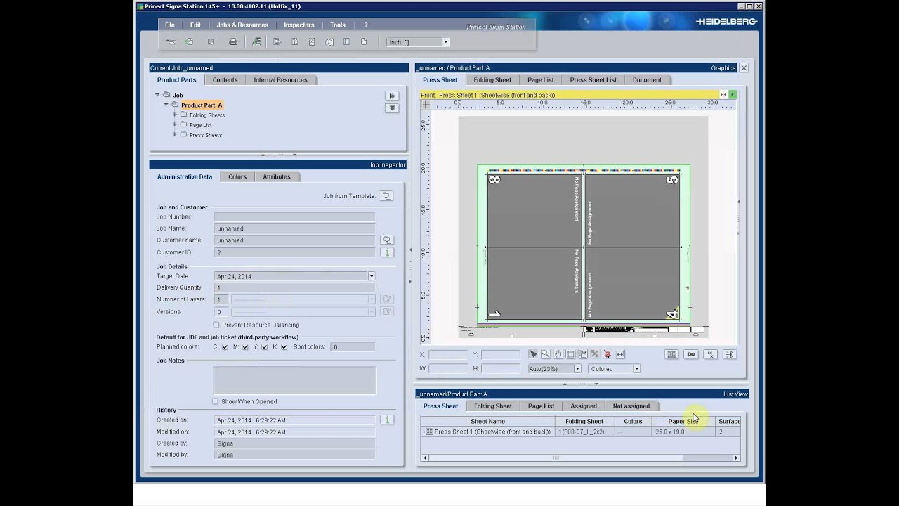Prinect Prepress Manager Demonstration Part 2 Of 4 Youtube