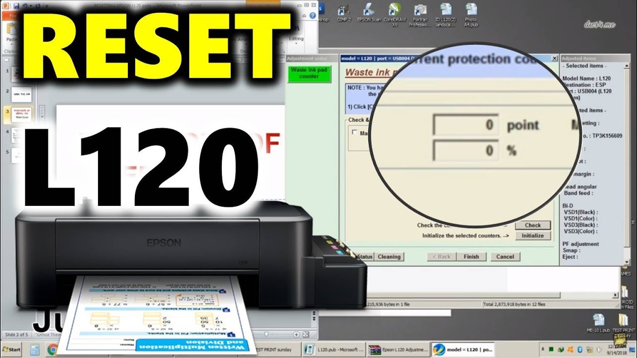 Resetter L120