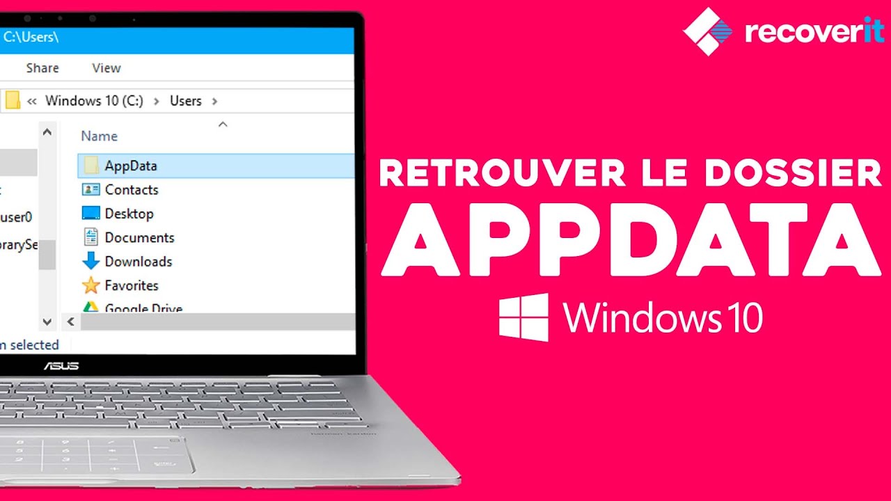 Comment Restaurer Et Récupérer Le Dossier Appdata Manquant Sur Windows
