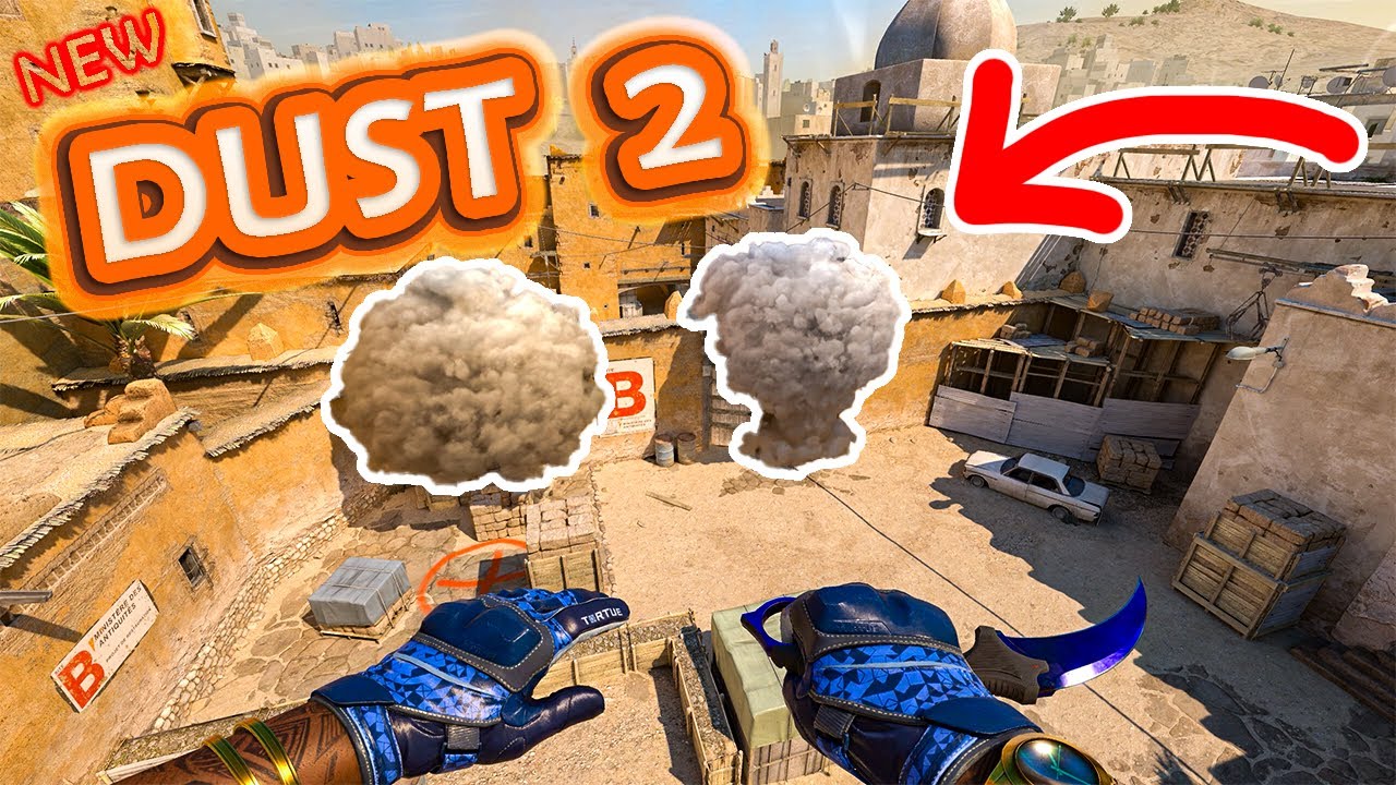Best New Dust 2 Smokes For B Site Youtube