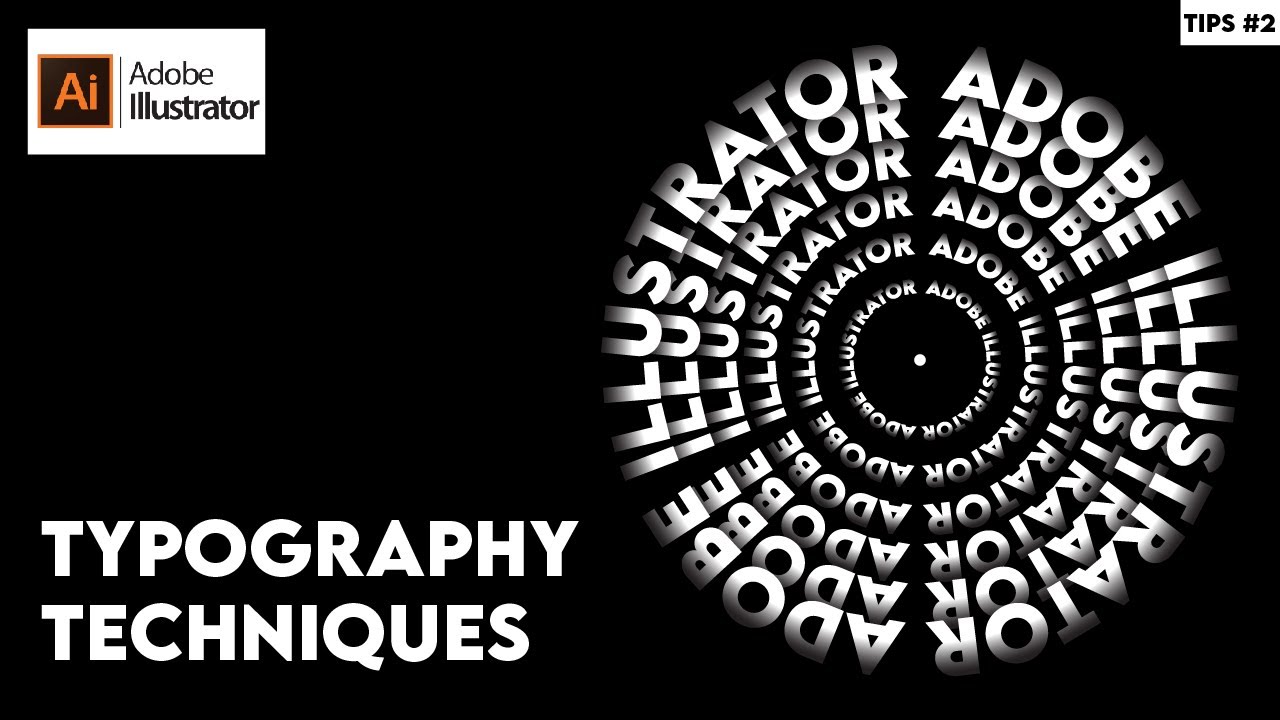Easy Typography Tips 2 In Adobe Illustrator Illustrator Tutorial Youtube