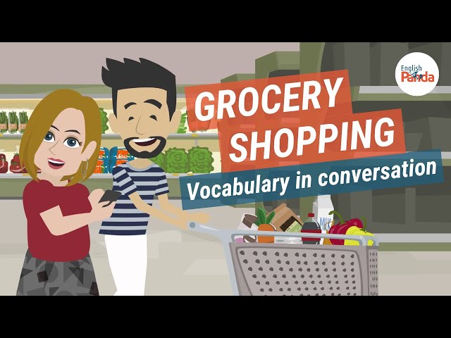 Conversation Practice Grocery Shop English Esl Video Lessons