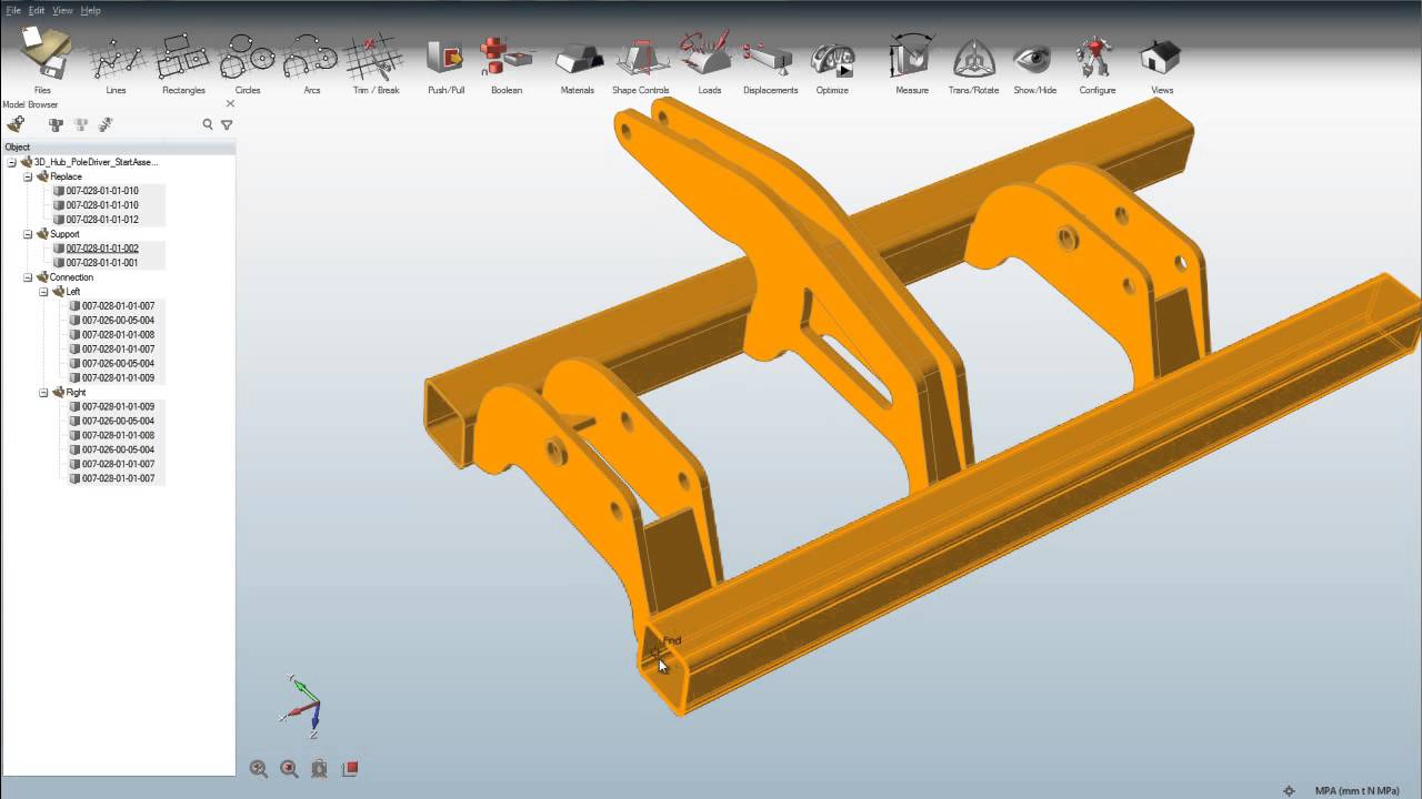 Solidthinking Design Process 1 Youtube