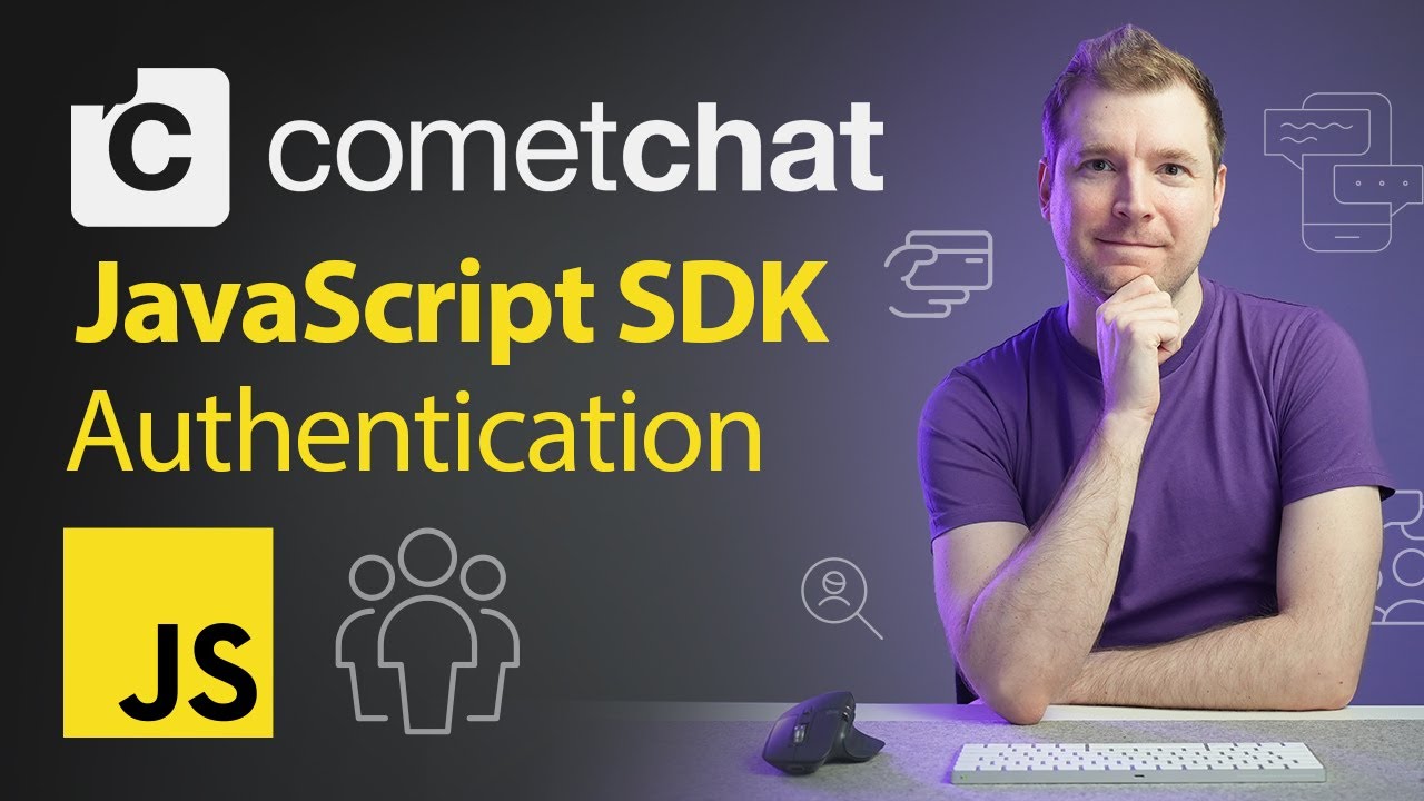 Cometchat Js Sdk Authentication Youtube