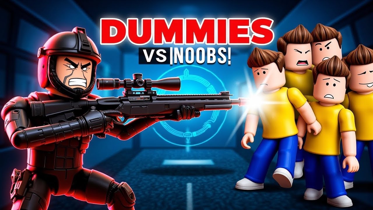 Fighting Noobs Roblox Dummies Vs Noobs Youtube