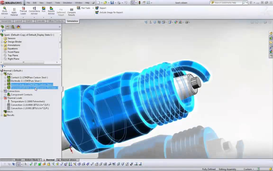 Solidworks Simulation Professional Youtube