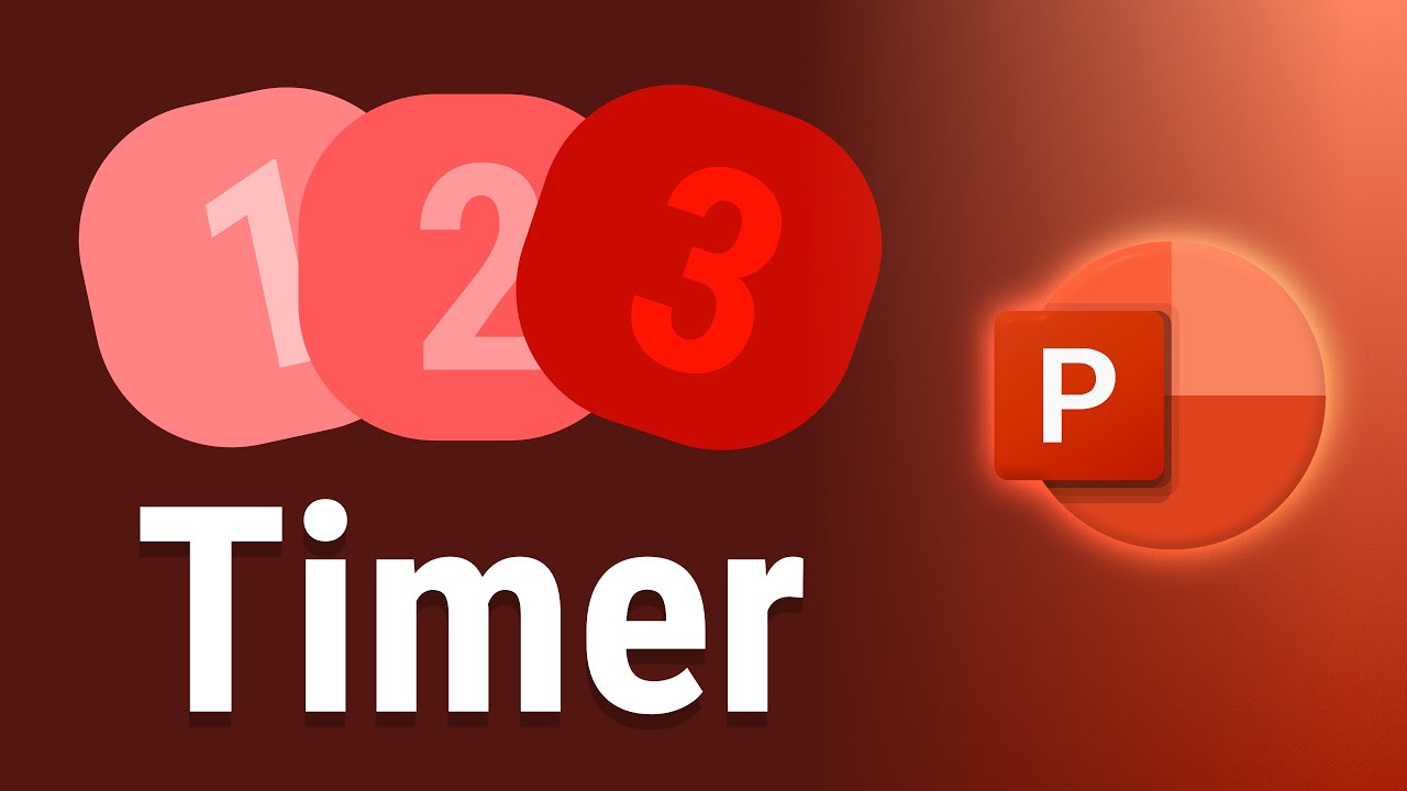 Create A Countdown Timer In Ms Powerpoint Tutorial And A Free Template