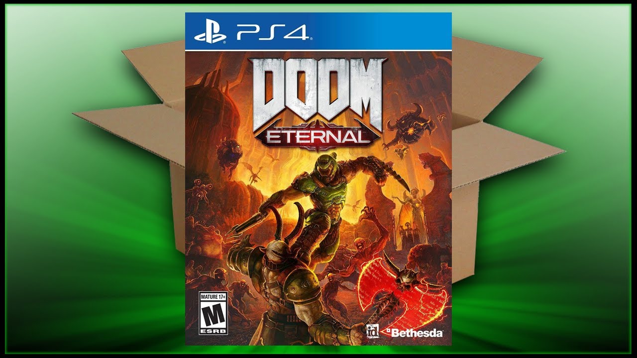 Doom Eternal Ps4 Unboxing Breakdown Demo Youtube