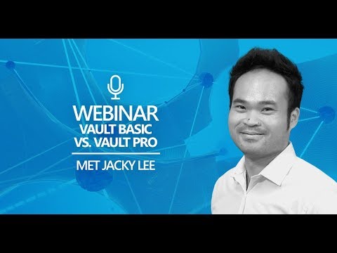 Webinar Vault Basic Vs Vault Professional Youtube