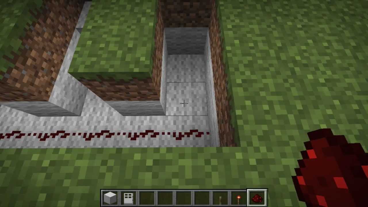 Minecraft Tutorial Simple Combination Lock Youtube