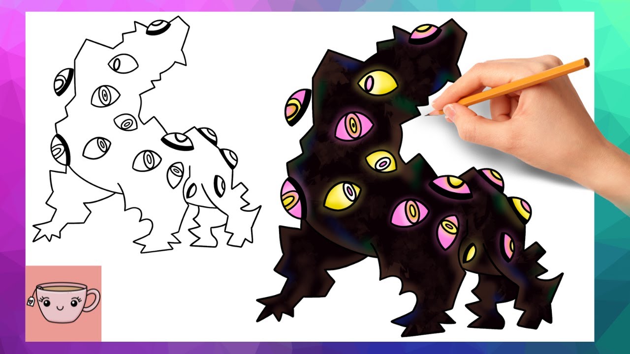 How To Draw Abstracted Kaufmo From The Amazing Digital Circus Easy