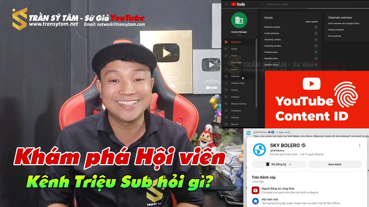 Làm Youtube Nâng Cao Khám Phá Youtube Content Id Claim Id Trình Quản