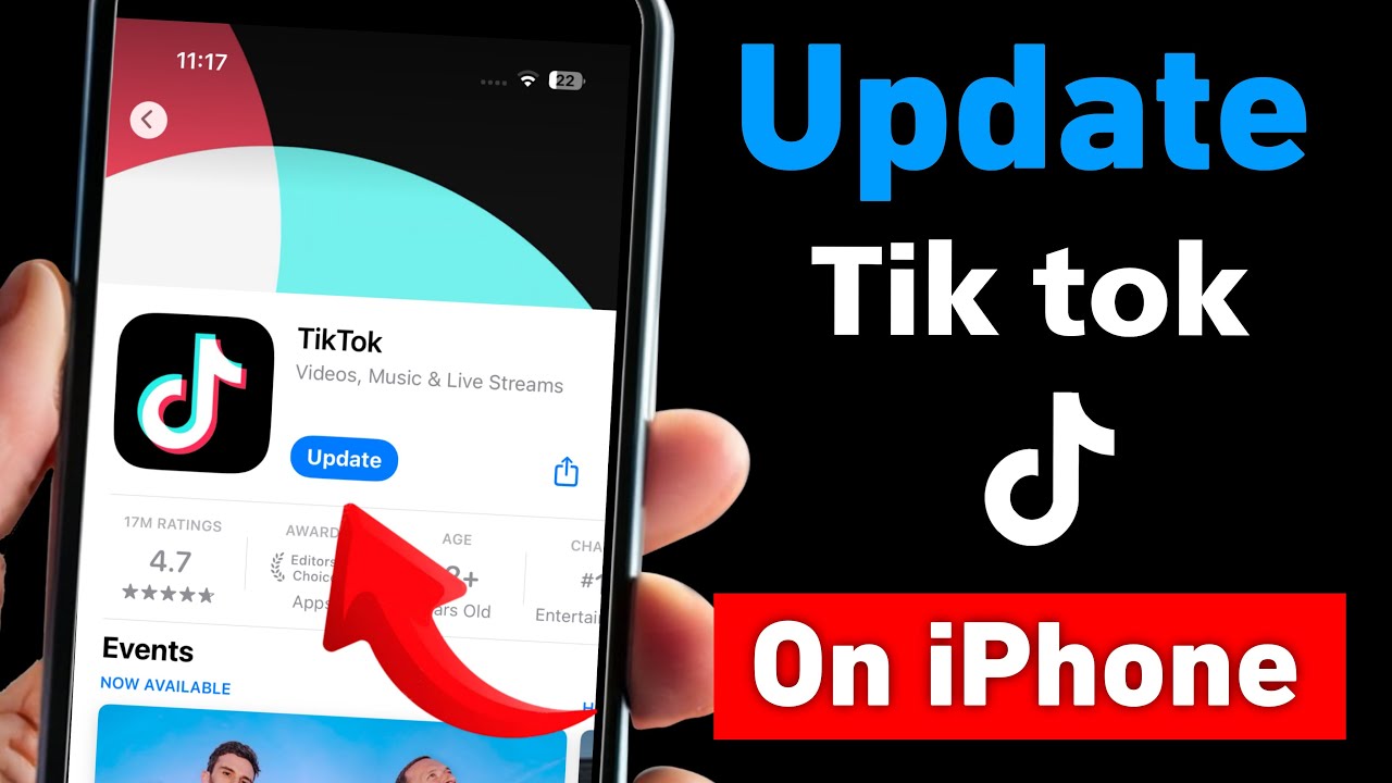 How To Update Tiktok On Iphone Update Tiktok On Iphone Youtube