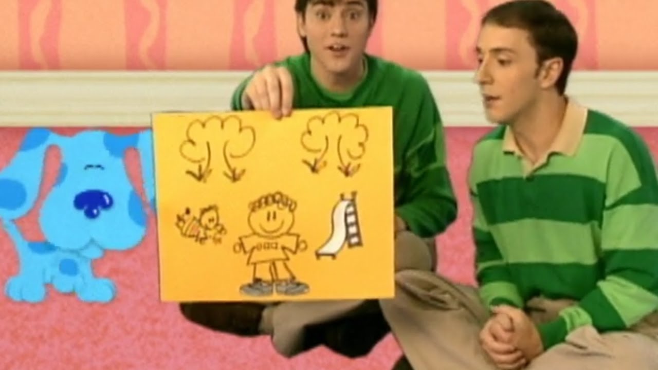 Blue S Clues Joe S First Day Youtube