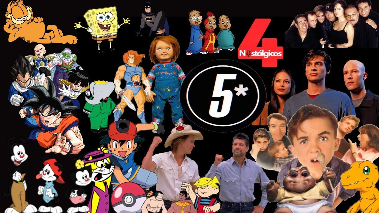 Así Era Canal 5 En Los 90 S Y 2000 S Caricaturas Intros Y Recuerdos