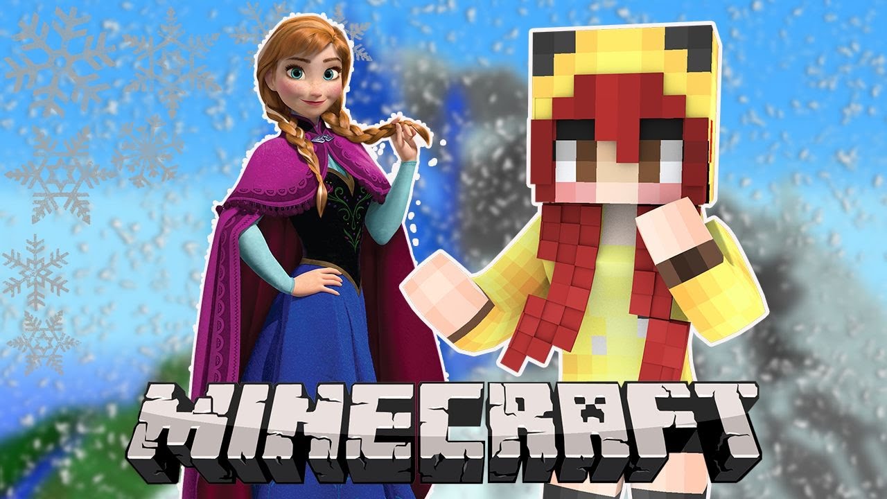 Sou Amiga Da Anna De Frozen Minecraft Lendário 1 Nova Série Com