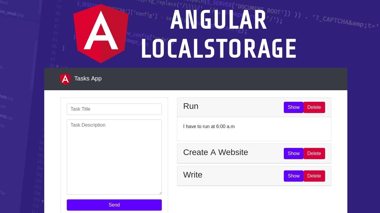 Angular Y Localstorage Youtube