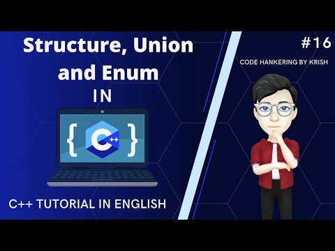 16 Structure Union And Enum In C C Tutorial Codehankering By