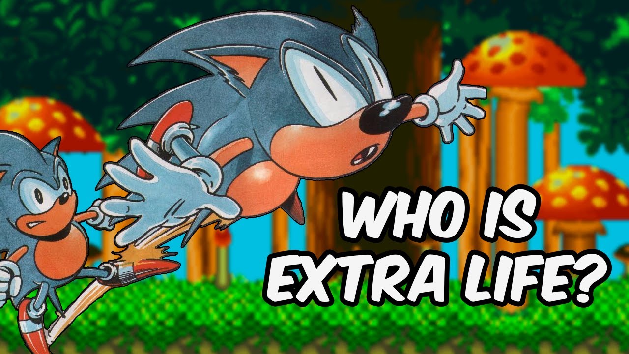 The Extra Life Story Sonic S Evil 1 Up Clone Youtube