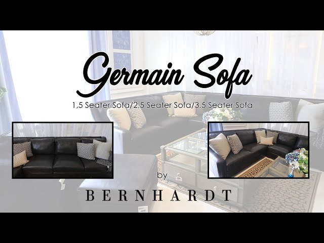Bernhardt Germain Leather Sofa Reviews Baci Living Room