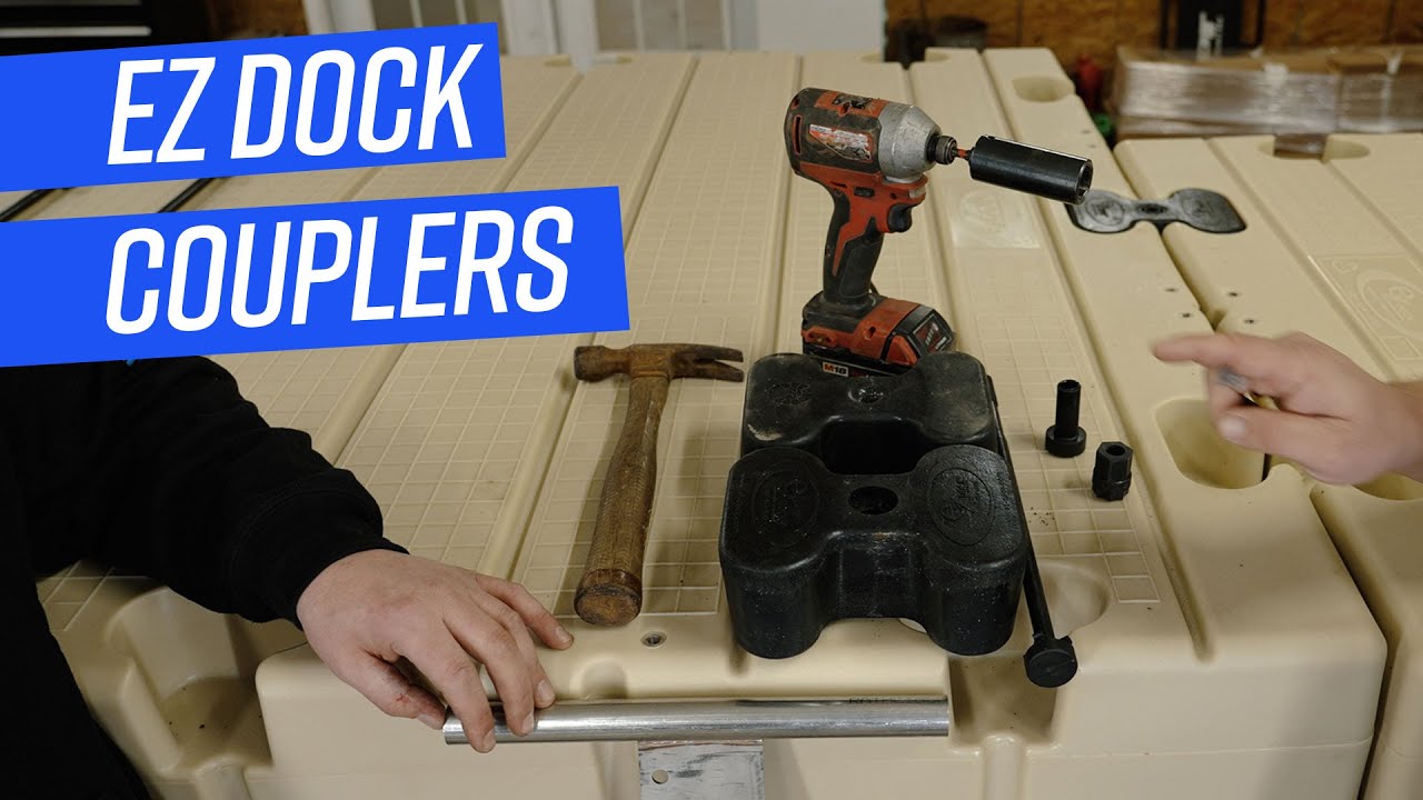 How To Install Ez Dock Couplers Youtube