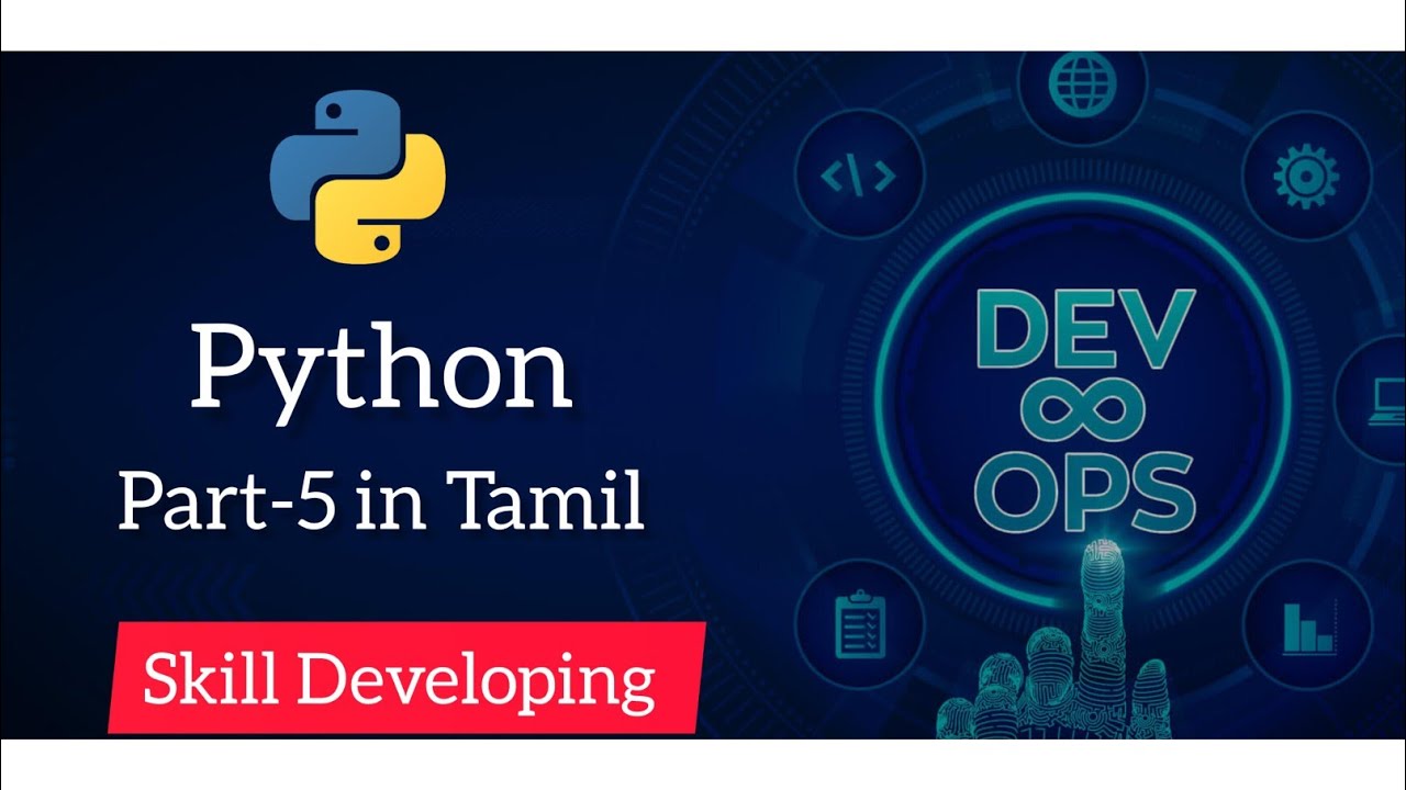 Python Devops Part 5 In Tamil Skill Developing Youtube
