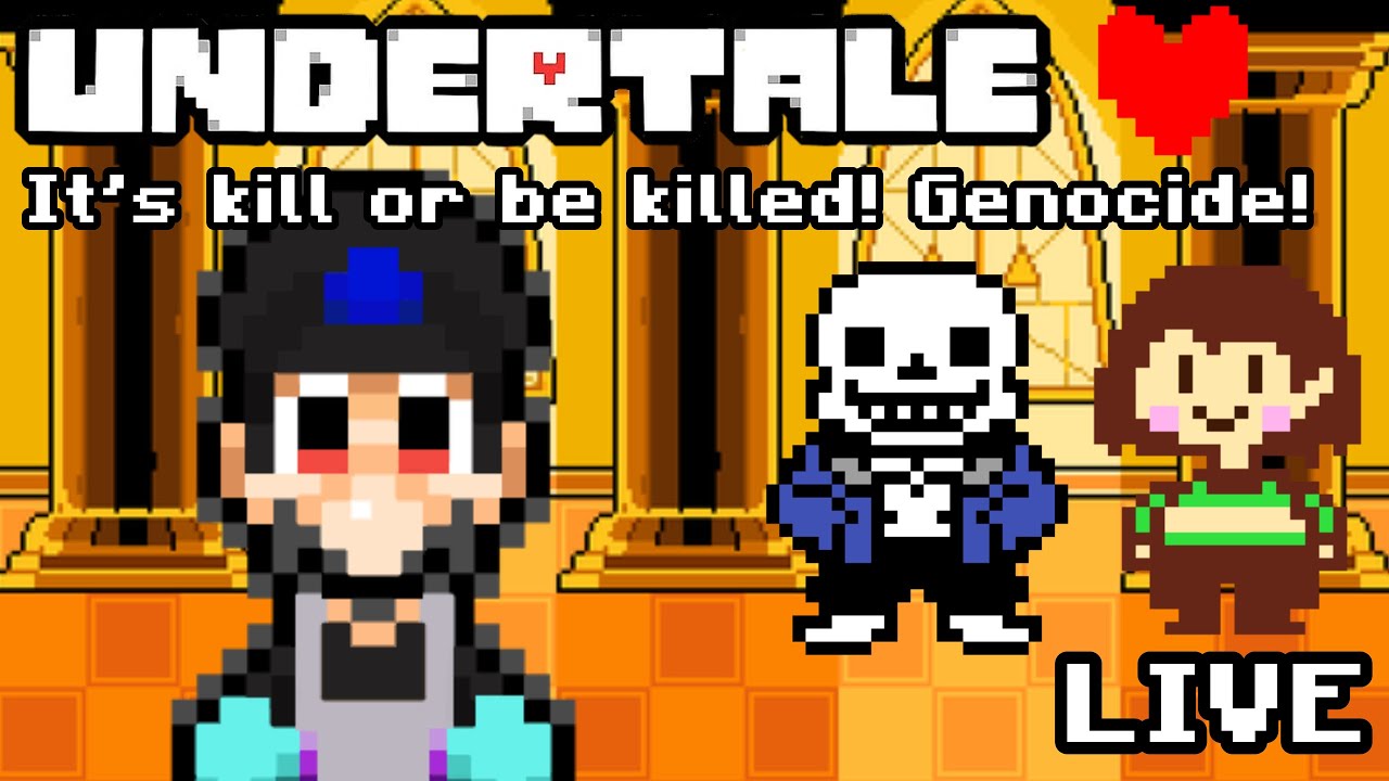 Undertale Blind Part 3 Time For The Genocide Run Oh No