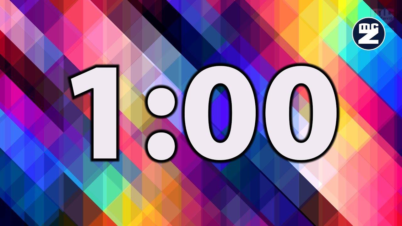 Timer 1 Hour With Melodic House Techno Music 60 Minute Timer 1