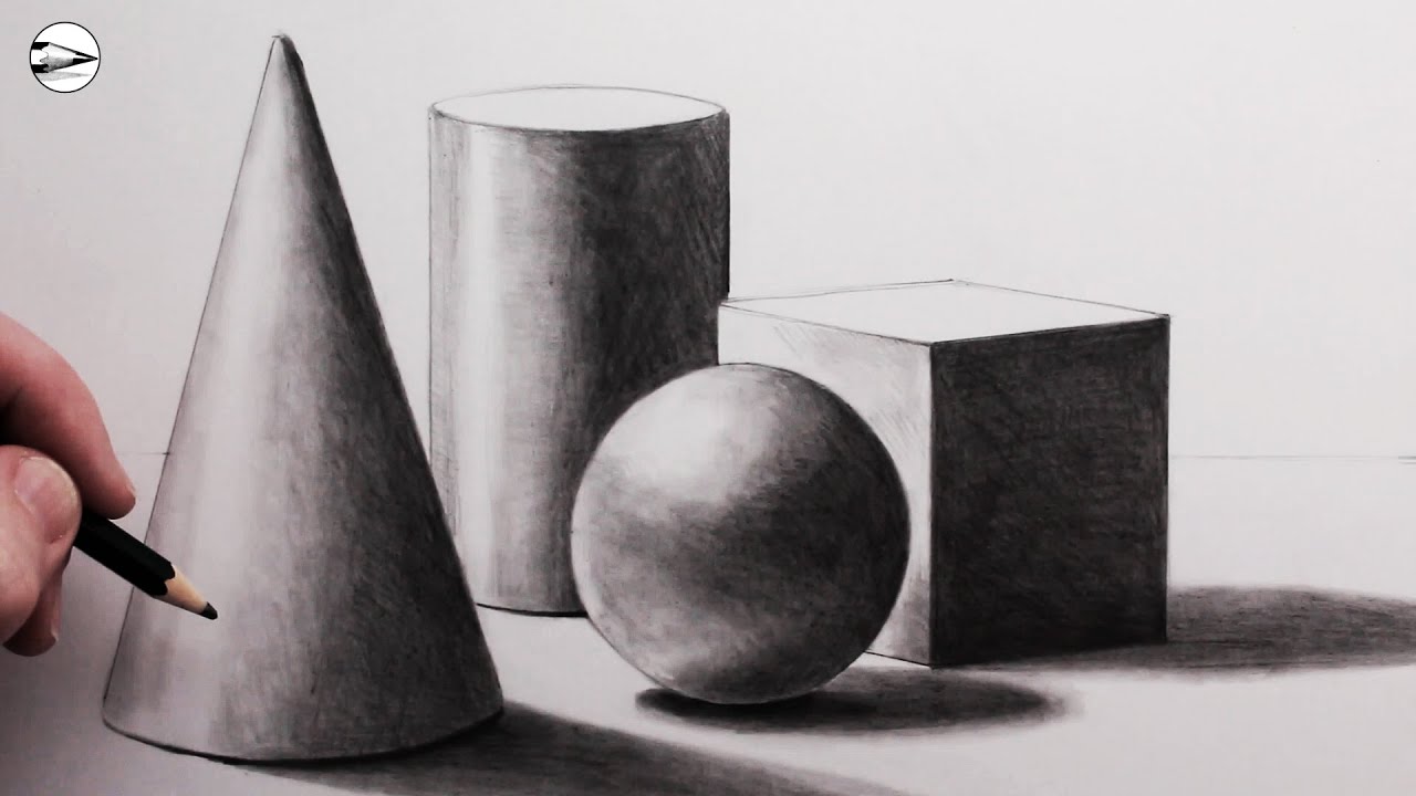 How To Draw Basic 3d Shapes For Beginners Narrated Step By Step Youtube