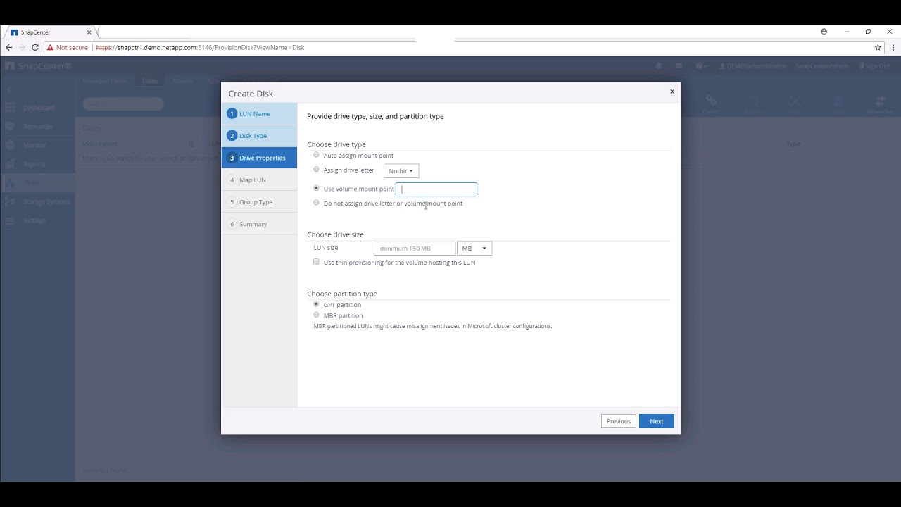 Database Migration Using Snapcenter Youtube