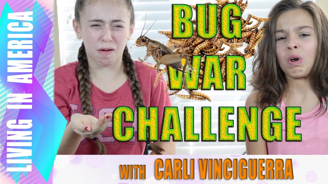 Eating Bug Bug War Challenge Disgusting Youtube
