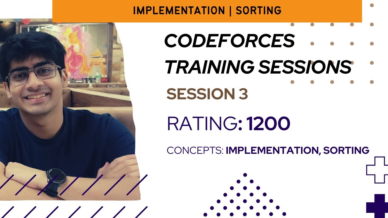 Codeforces Beginner Training Session 3 Problem Rating 1200 Filya