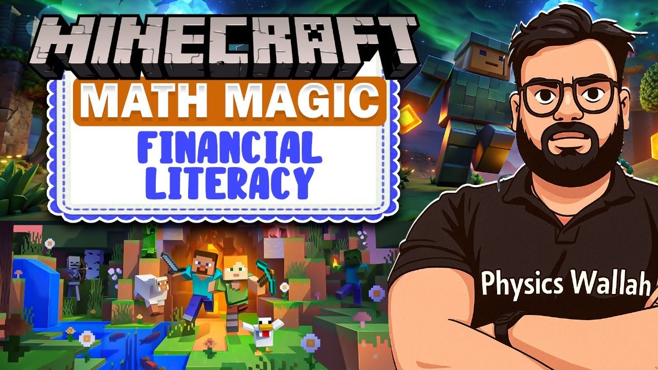 Learn Financial Literacy With Minecraft Minecraft Math Magic Coding