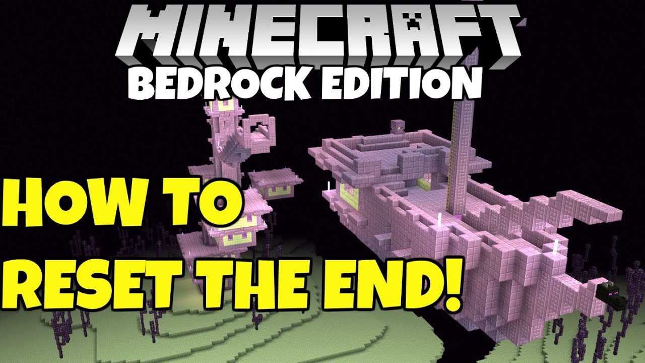 Minecraft Bedrock Broken How To Reset The End Dimension Pe Pc Mcpe