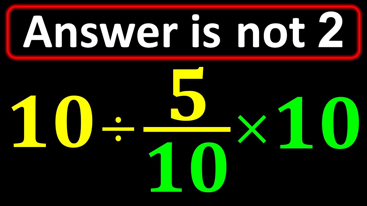 This Simple Math Mistake Fools Everyone Only Geniuses Solve This Fast