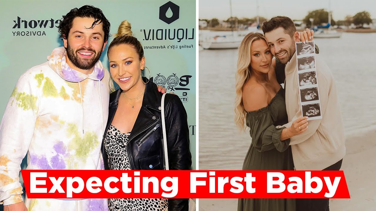 Baker Mayfield And Wife Emily Expecting First Baby Youtube