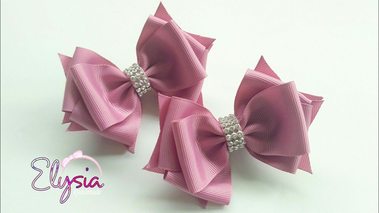 Simple Bow Tutorial рџћђ Diy By Elysia Handmade Youtube