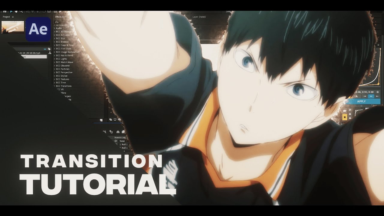 Transition After Effects Amv Tutorial Youtube
