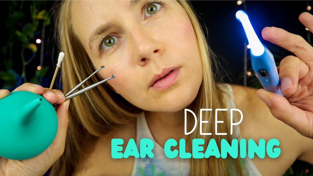Asmr Deep Inner Ear Cleaning That Tickles Your Brain ёяза Youtube